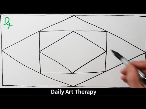 How to Draw Spiral Drawings | Satisfying and Relaxing Art Therapy | Design Pattern #59