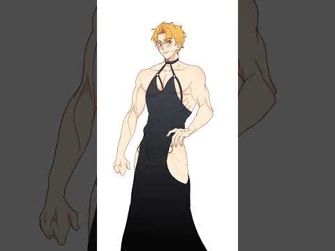 The black dress trend #oc #digitalart #ocmeme #drawing #originalcharacter