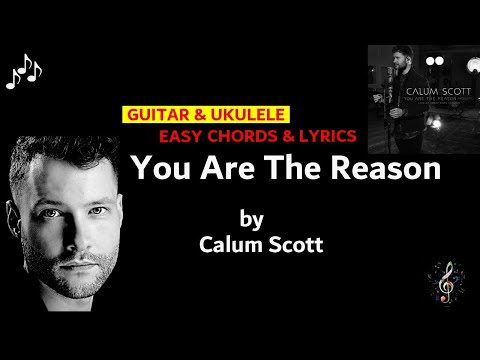 You Are The Reason by Calum Scott CAPO 3 Guitar Ukulele easy Chords and Lyrics