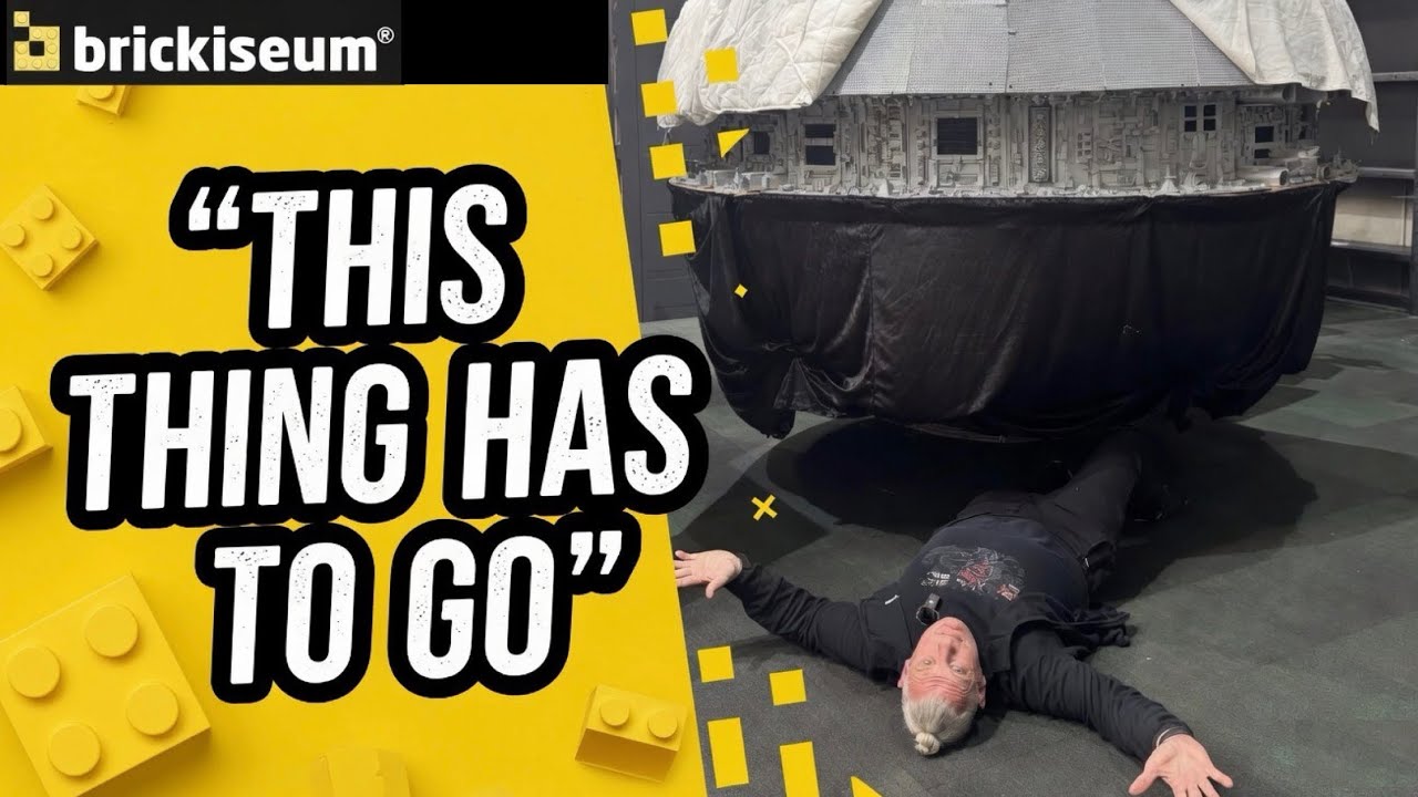This 10ft LEGO Death Star Has To Go… Here’s Why