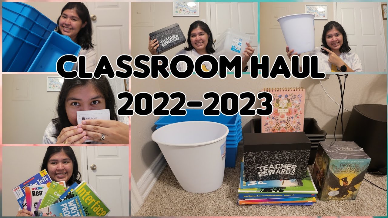 Classroom Haul & Amazon Wishlist 2022-2023 || 5th Grade Teacher || S2E8