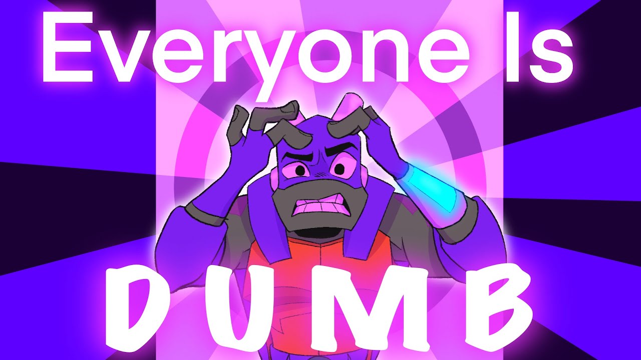 EVERYONE IS DUMB | dumb dumb animation meme | ROTTMNT Donnie 🐢 #rottmnt
