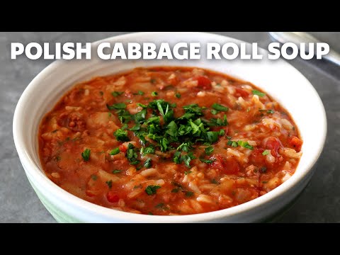 Polish Cabbage Roll Soup | Food Wishes