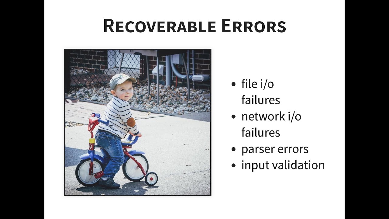 Evolving Error Models