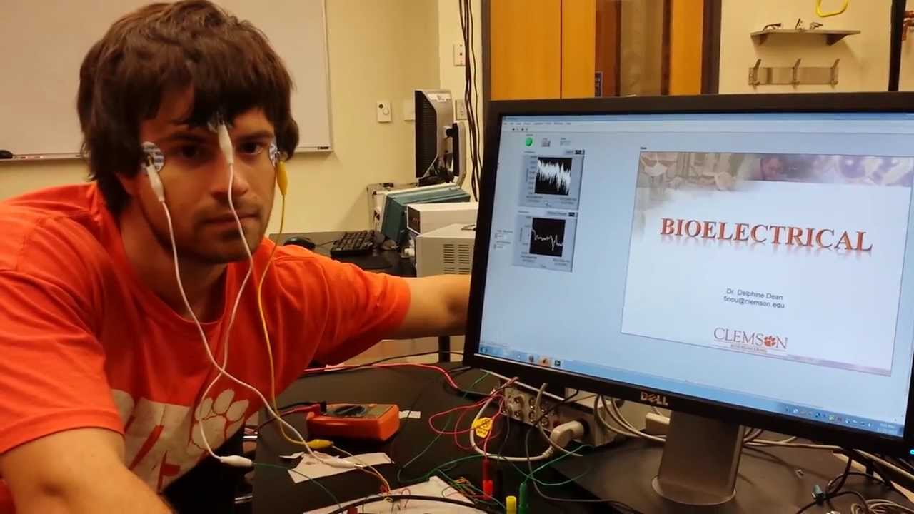 Eye Controlled Slideshow Using Electrooculography