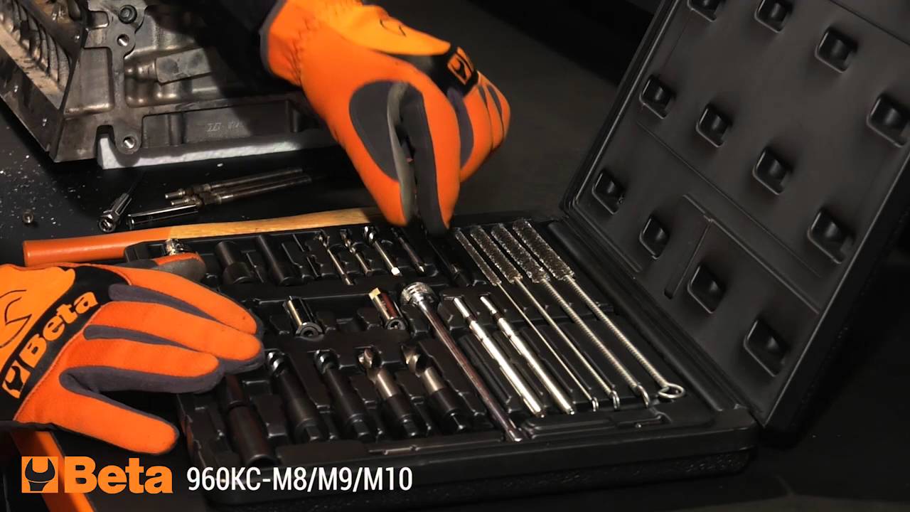 Beta 960KC-M8/M9/M10 - rimozione delle candelette / removing glow plugs