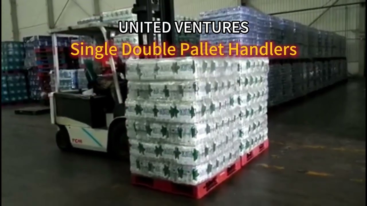 Forklift Efficiency Revolution! Single/Double Pallet Fork – Twice the Speed