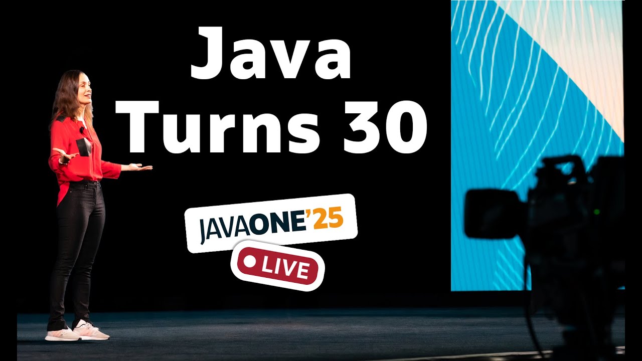 Java Turns 30 - Live from JavaOne 2025