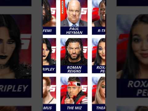 WWE 2K25 Roster Confirmed So Far......🔥