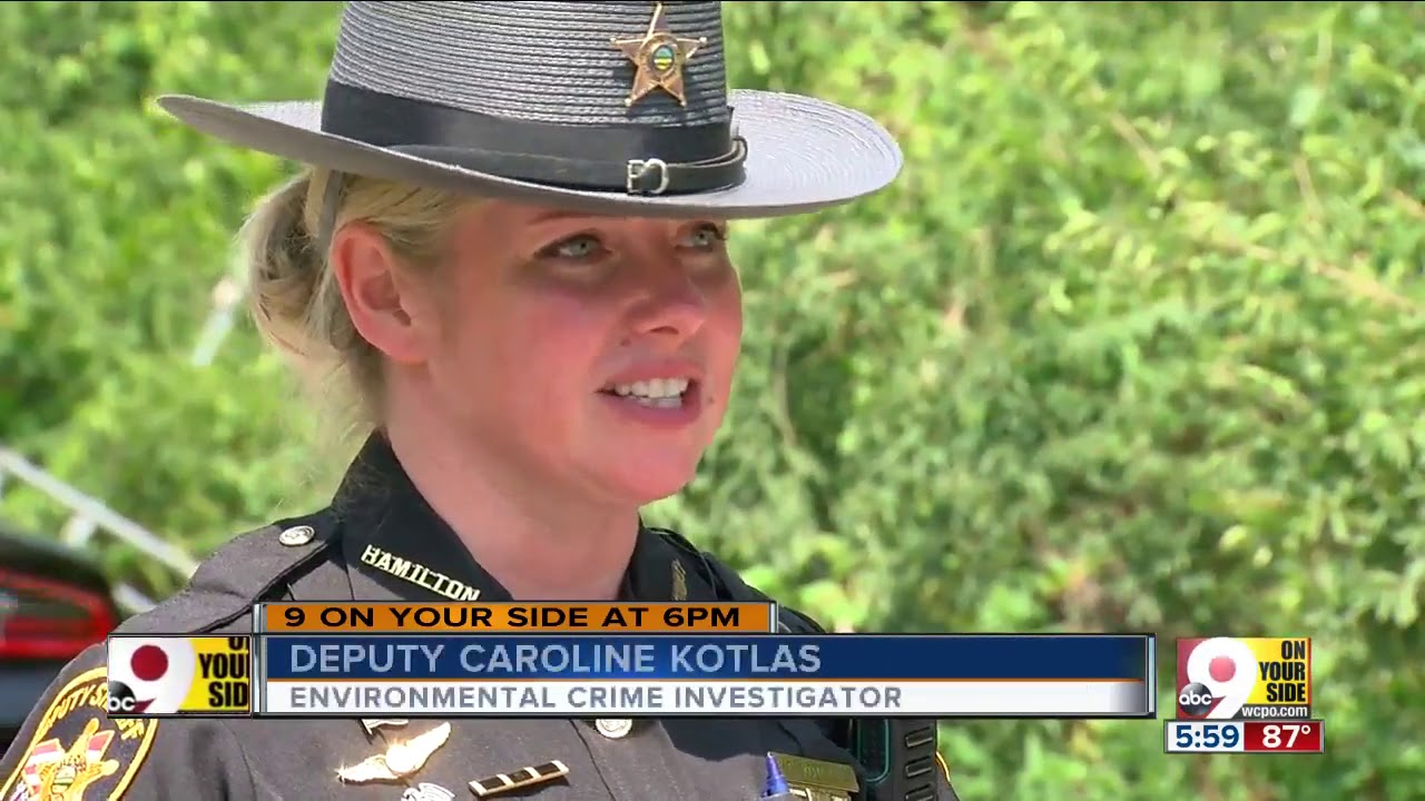 Deputy investigates illegal dumping, pollution