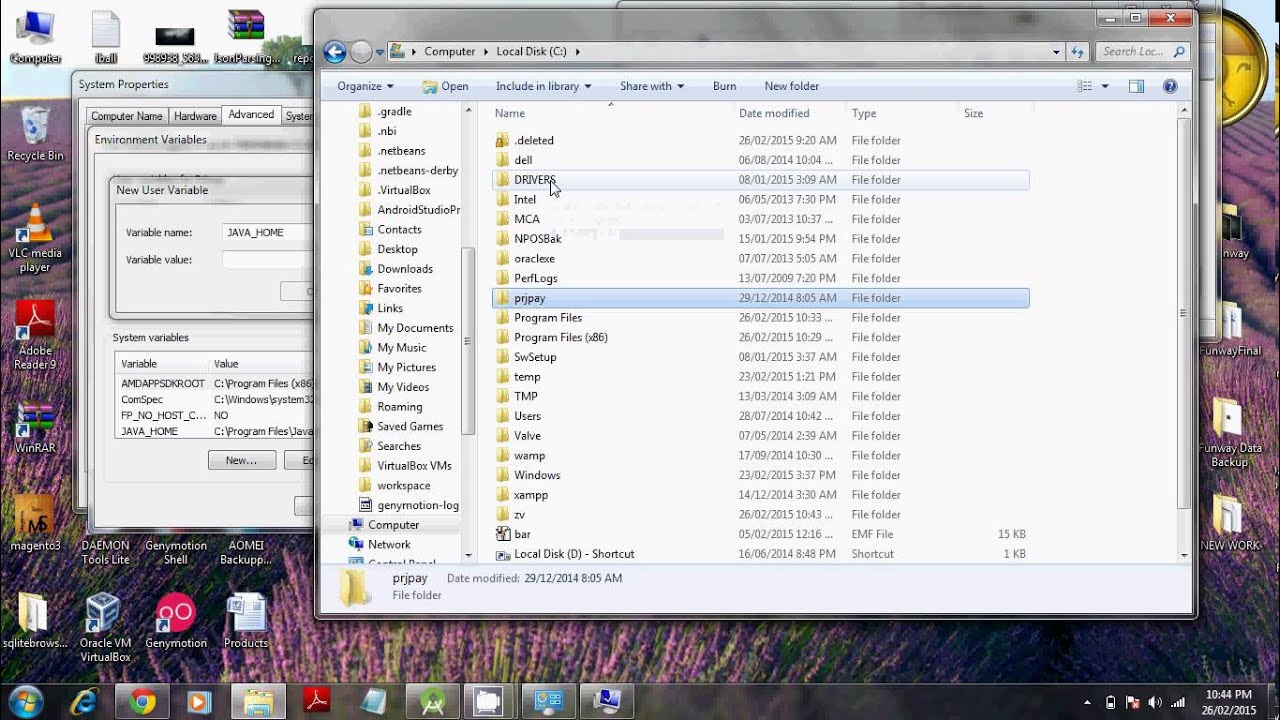 JAVA_HOME Error  can't open Android Studio Solution
