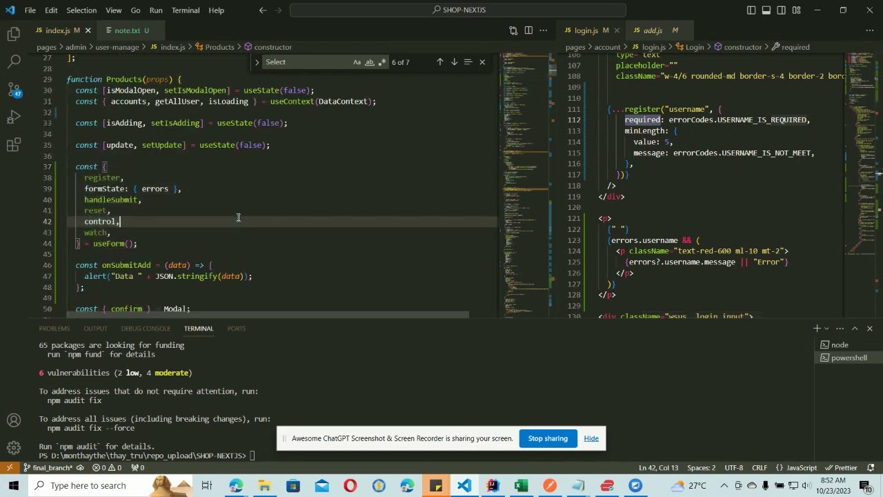 Multiple select with react-hook-form