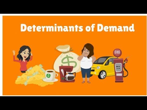 CA Foundation Business Economics - Determinants of Demand
