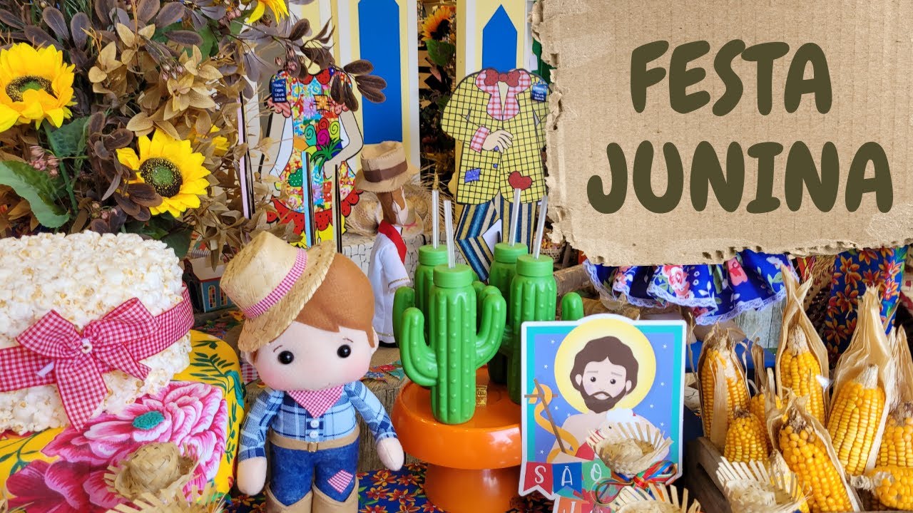 DECORAÇÃO PARA FESTA JUNINA: veja os preços dos itens juninos para sua festa nesse tour incrível