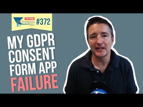 My GDPR Consent Form App Failure | Mobile App Development