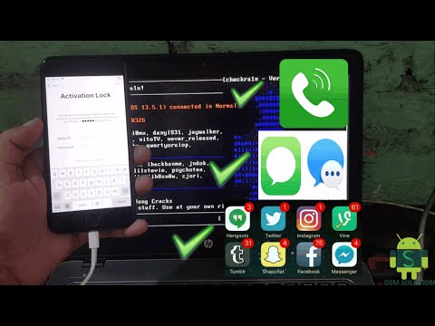Untethered iCloud Bypass calls SMS iMessage&Facetime,AppStore,Notifications For Apple Pacher Tool.