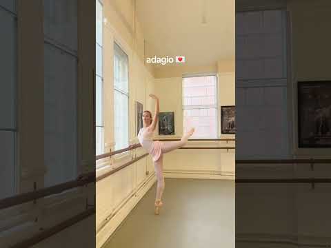 Graceful Adagio ✨ Video credits to: ballerina.keira #ballet #balletdancer #ballerina #ballettok
