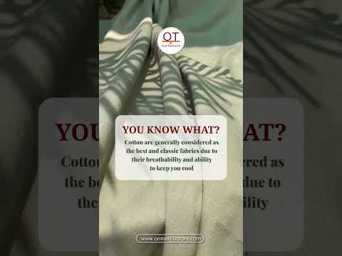 Cotton Fabric vs Linen Fabric for Summer | Pure Cotton Wholesale | Linen Fabric Supplier India