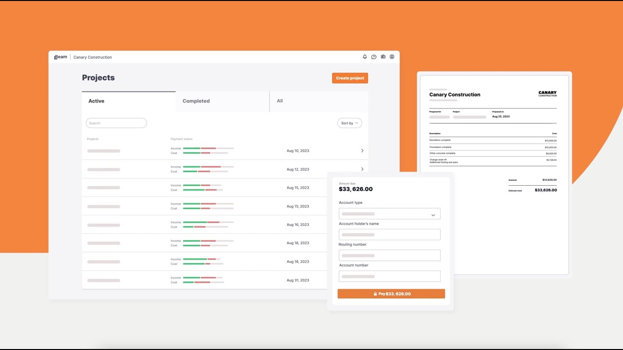 Beam | The all-in-one payment platform for construction