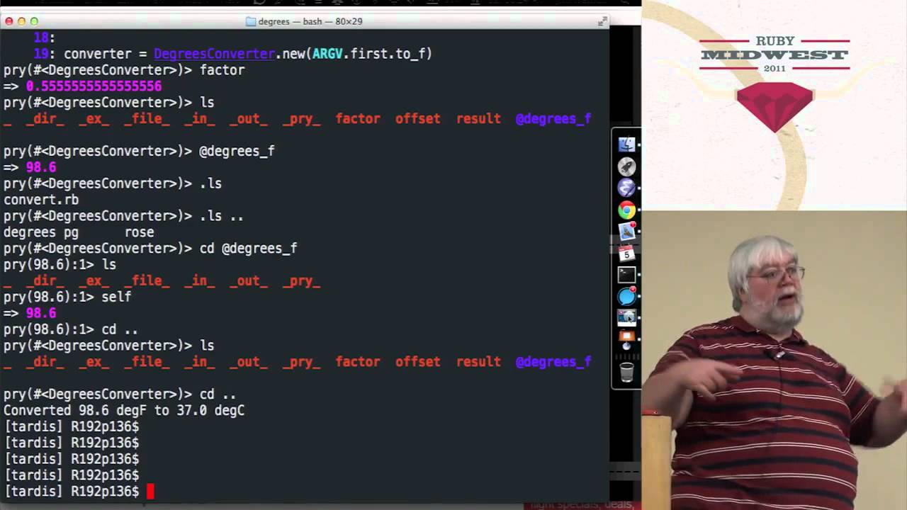 Mastering the ruby debugger by Jim Weirich