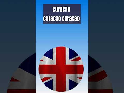 How To Pronounce curacao In Different Country Accent#pronunciationguide #facts #shortvideo
