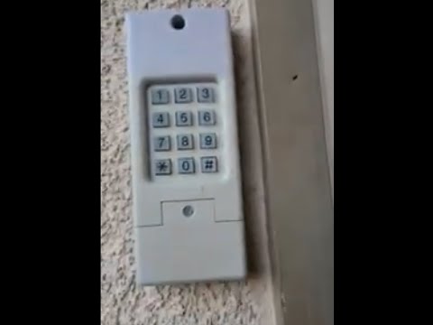 How to Reset Clicker Garage Door Opener Keypad