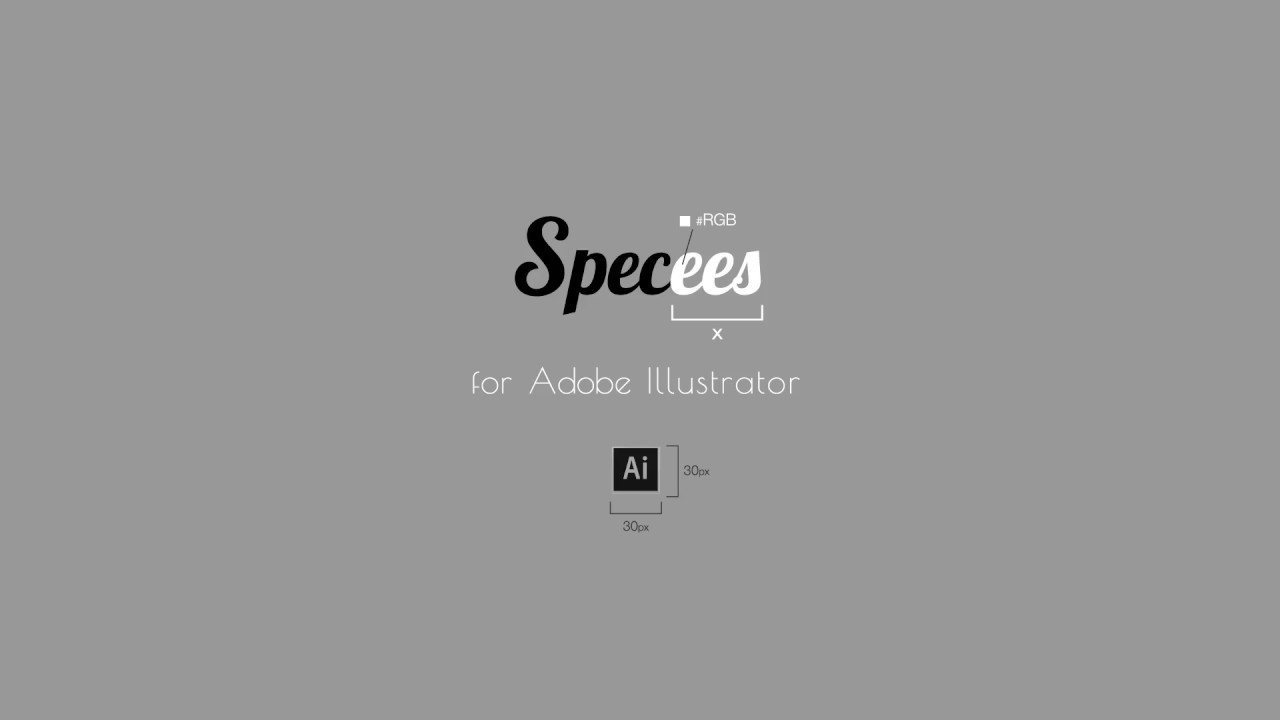 Specees v1.0 - An extension for Adobe Illustrator to specify measurement, dimensions & styles