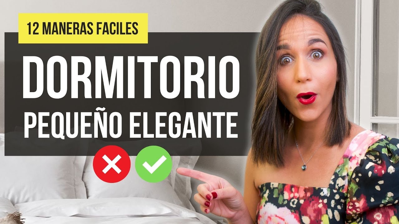 ✅ Mejores trucos para DORMITORIOS PEQUEÑOS 🔥 12 Tips para decorar un DORMITORIO pequeño.