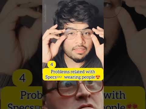 ♥️secret Problems of🙈specs wearing people problem.cmnt ur Experience#iamsriharishofficial #trending