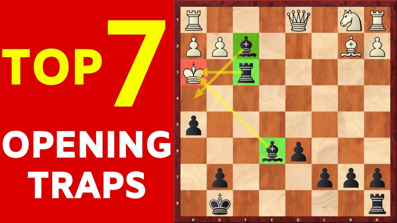 Top 7 Chess Opening TRAPS To Win Fast in Blitz & Bullet