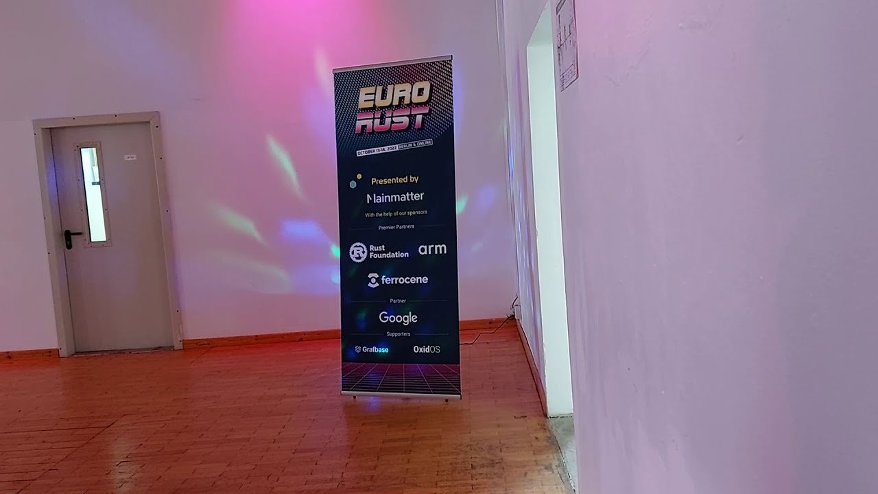 I attended EuroRust 2022