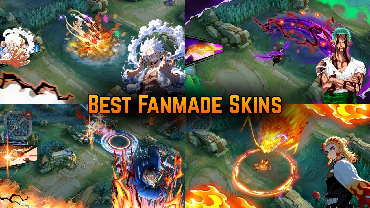 TOP 10 BEST FANMADE Anime Skins in Mobile Legends 😱 INSANE Custom Concepts! | MLBB 2026