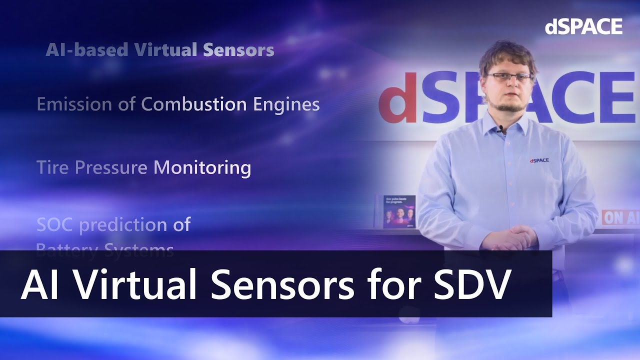 AI Based Virtual Sensors for Software Defined Vehicles