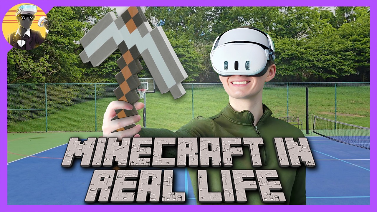 I Played Minecraft Outside!?