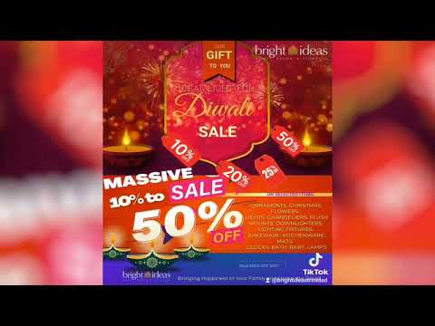 BRIGHT IDEAS WANTS TO MESMORIZE YOUR HOME WITH OUR DEAL- LIGHT- FUL 10% TO 50% DIVALI SALE