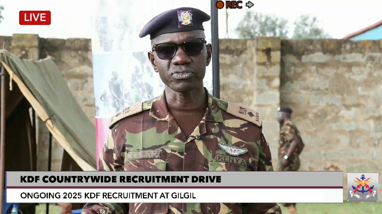 2025 KDF RECRUITMENT EXERCISE AT GILGIL