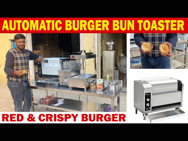 Burger Business Equipments - Akreeti Vertical Bun Toaster - Vertical ...