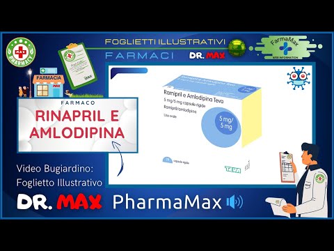 ❓ Cos'è il 💊 Farmaco RAMIPRIL E AMLODIPINA 🗺️ Foglietto Illustrativo Bugiardino Salute