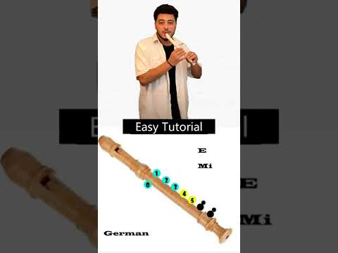 How to Play the Baby Stop Recorder Flute in Easy Steps