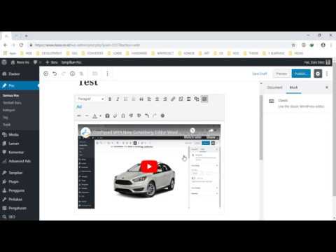Failed to Embed Youtube Video in Gutenberg Editor Wordpress 5.0