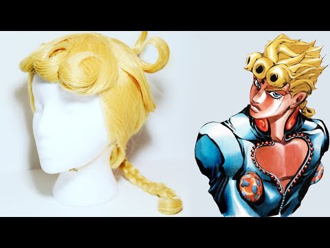 JoJo's Bizarre Adventure Giorno Wig Tutorial