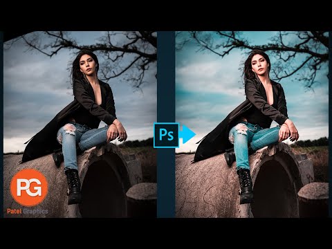 Amazing Portrait Retouching || Photoshop Tutorial || Patel Graphics