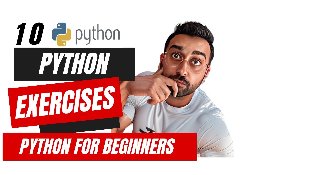 10 Basic Python Exercises For Beginners | Python Tutorial | Learn Python | #Python #pythontutorial
