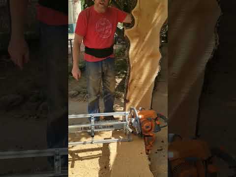 Alaskan sawmill, Arizona alligator juniper #neotec @Bushradical @Guildbrookfarm