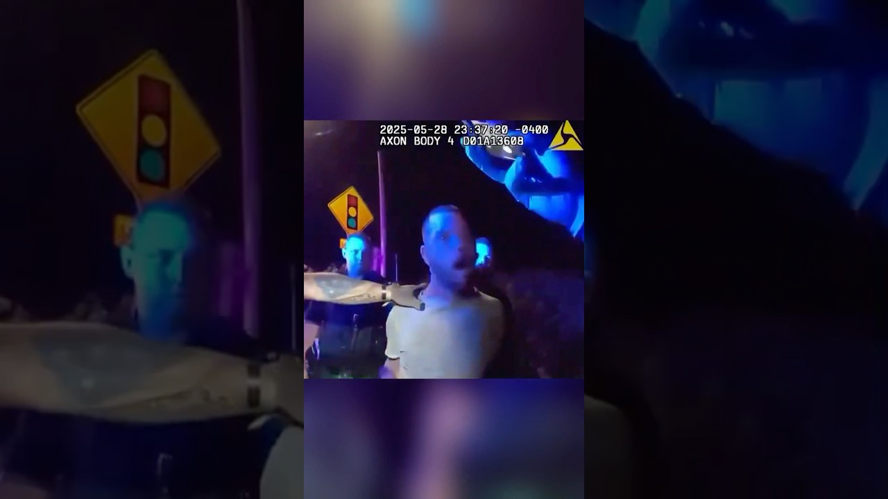 This guy did something hilarious after he got caught🤣😭#police #shorts #funny