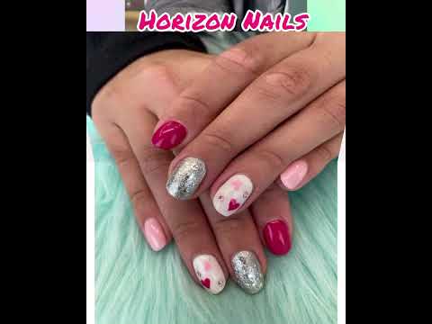 Lovely heart Nails🩷🩷🩷 #heartnails❤️ #valentinesnails #💝