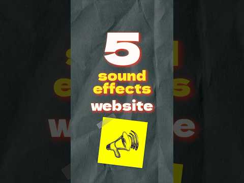 Free Sound Effects 🤩