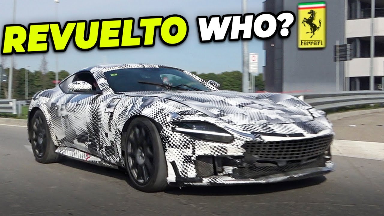 2024 Ferrari F167 Spied Revving Its V12, Production Model Replaces 812 ...