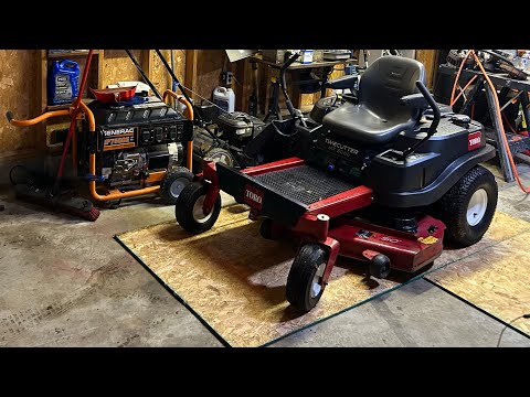 Toro Timecutter MX5060 Hydro Fluid Change on Zero Turn Mower