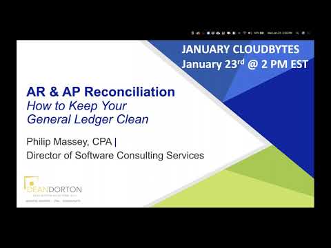 Sage Intacct | CloudBytes: AR & AP Reconciliation Best Practices to Keep Your Ledger Clean
